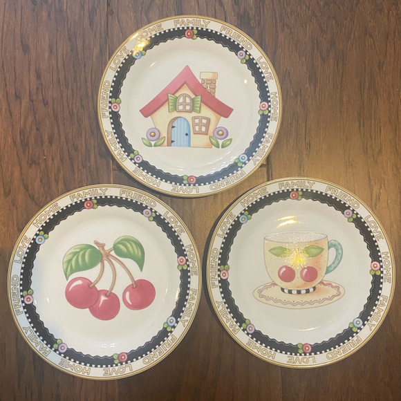 Mary Engelbreit | Dining | Vintage Set Of 3 Mary Engelbreit At Home ...